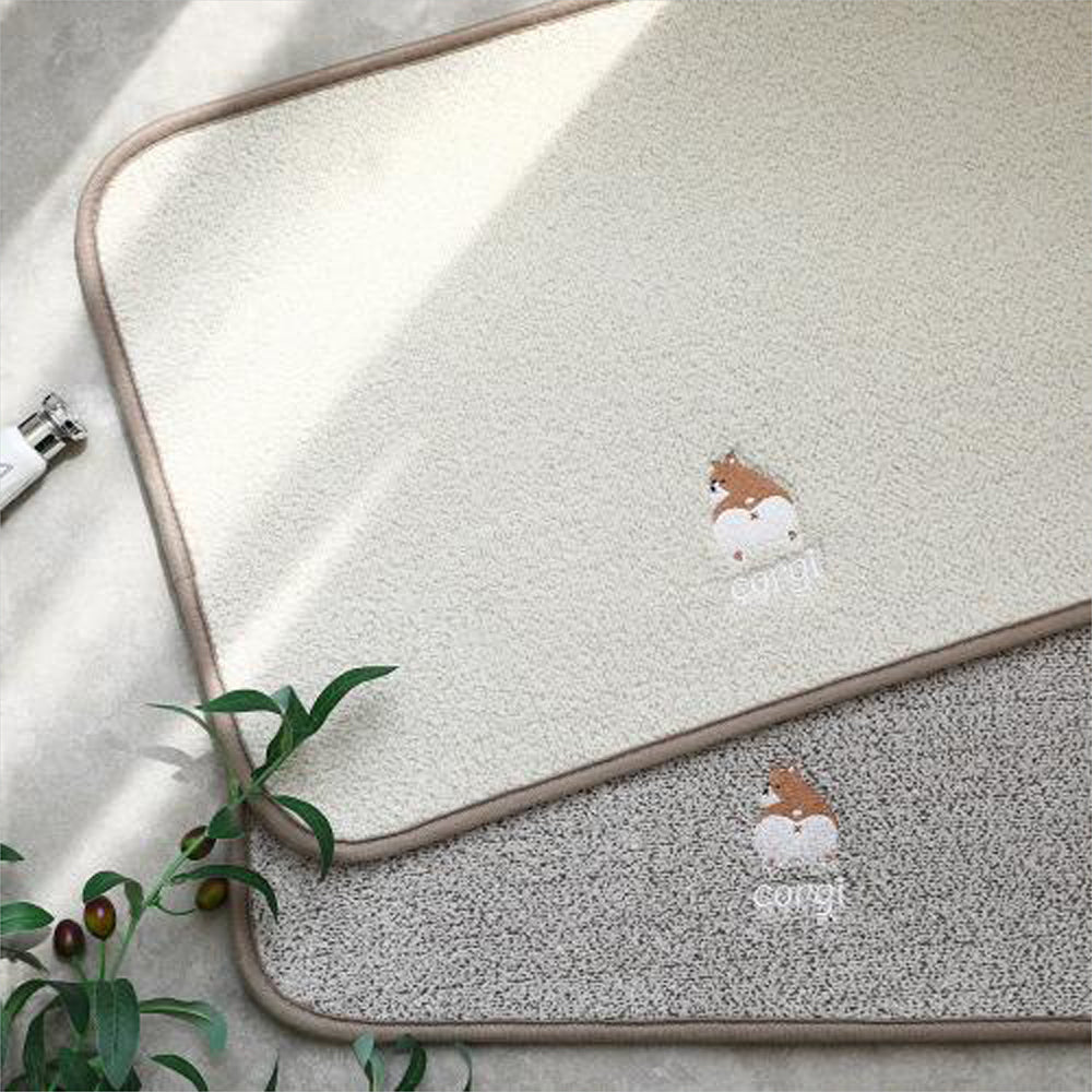 Sunday Corgi Mat